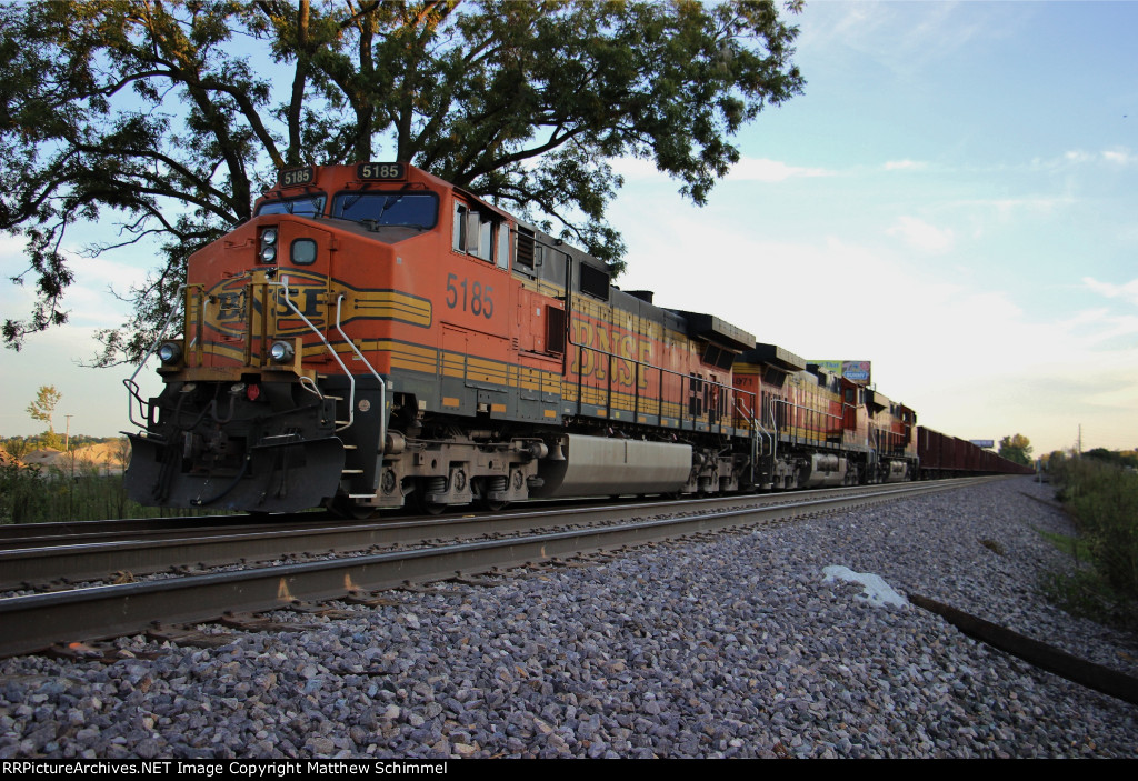 Ballast Train Tied Down